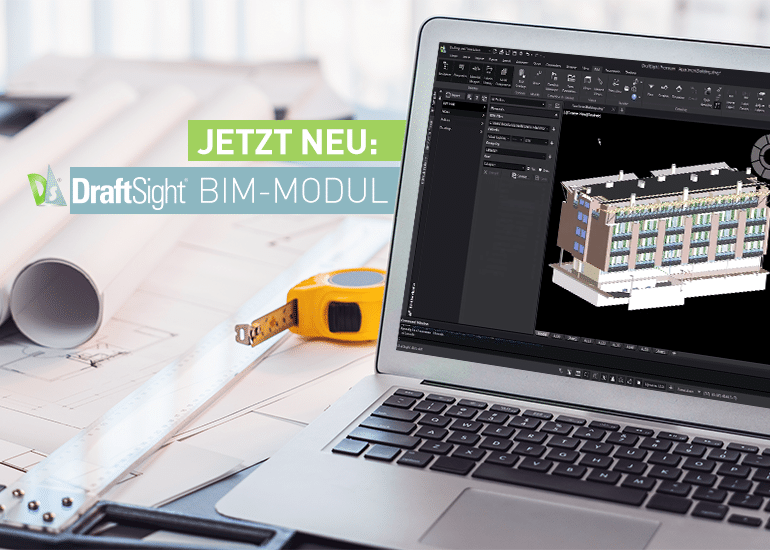DraftSight: Das neue BIM Modul